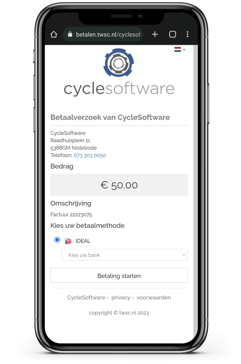 Logiciel de suivi de paiement de factures pour magasin de vélo - CycleSoftware